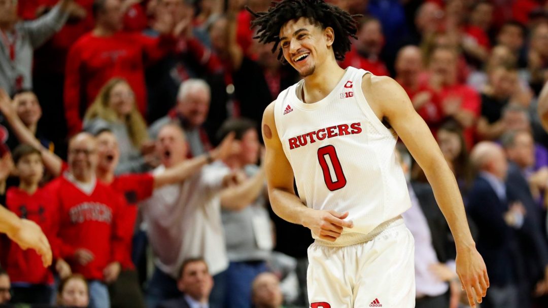 Wisconsin Badgers vs Rutgers Scarlet Knights - NCAA Basketball